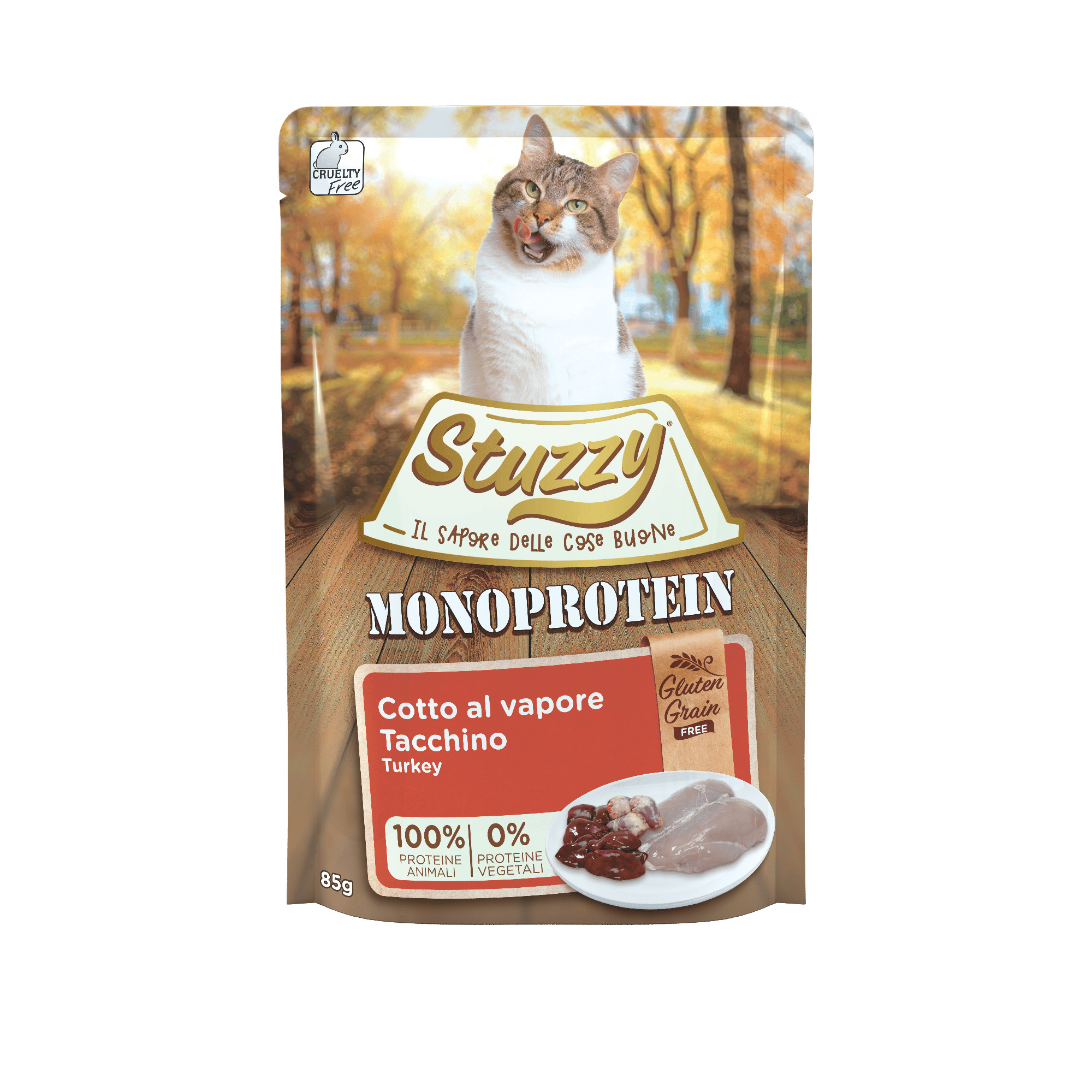 Stuzzy Cat Grain Free Monoprotein Pute Katzen-Nassfutter