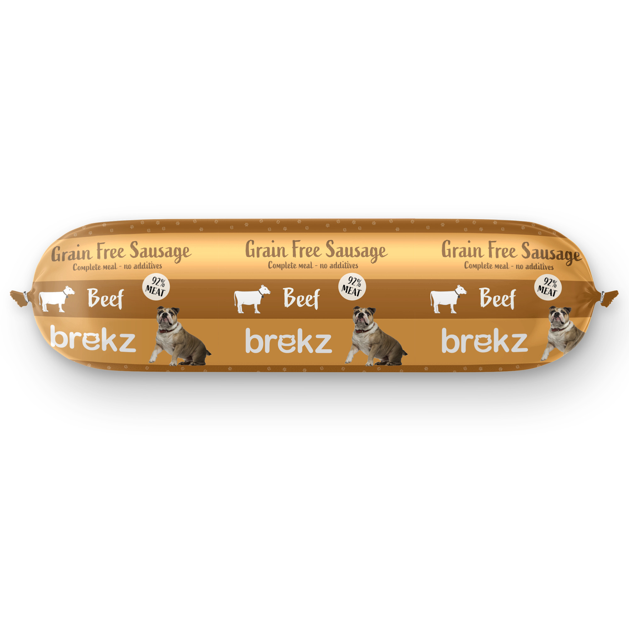 Brekz getreidefreie Wurst für den Hund Rind | Günstig bei