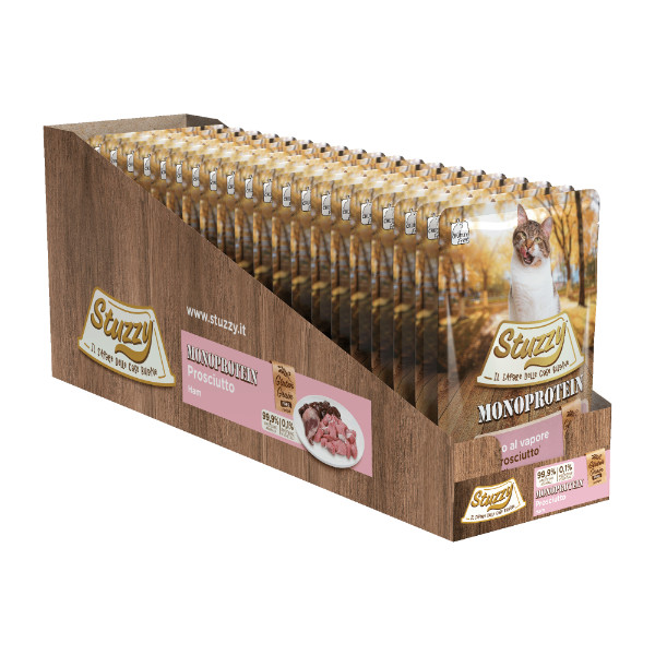 Stuzzy Cat Grain Free Monoprotein mit Schinken Katzen-Nassfutter