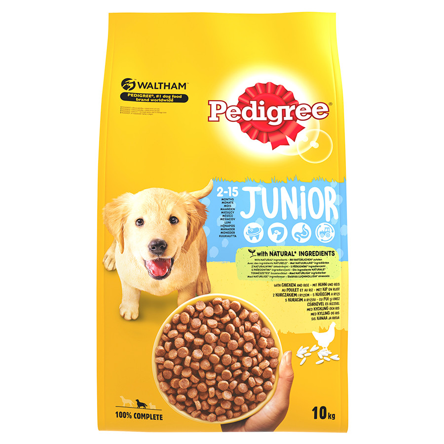 Bestellen Sie jetzt Pedigree Junior Hundefutter im Brekz Online Shop!